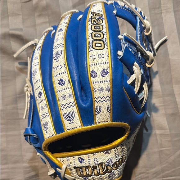 Wilson | Other | Wilson A200 Blue And Gold Baseball Glove | Poshmark